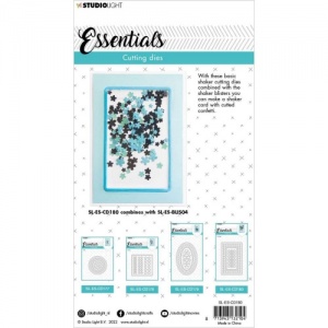 Studio Light Essentials Cutting Dies - Rectangle - SL-ES-CD180 | Thats ...